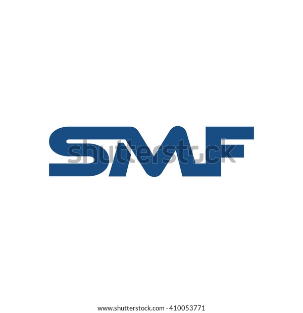Letter S M F Logo Vector Stock Vector (Royalty Free) 410053771 ...