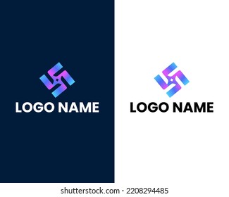 Letter S Modern Logo Design Template Stock Vector (Royalty Free ...