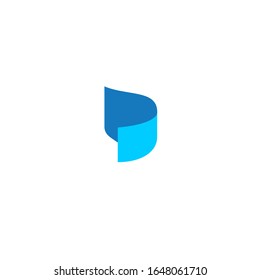 Letter S Paper Logo Design Vector Stock Vector (Royalty Free ...