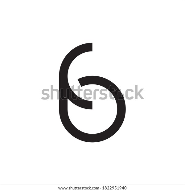Letter S Paper Vector Line Logo Stock Vector (Royalty Free) 1822951940 ...