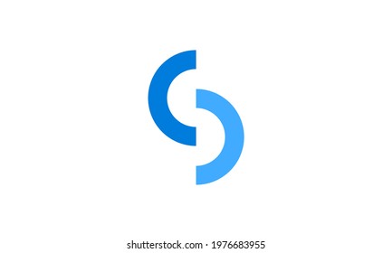 Letter S Simple Logo Design Stock Vector (Royalty Free) 1976683955 ...