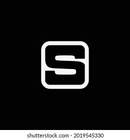 Letter S Square Logo Icon Design Stock Vector (Royalty Free) 2019545330 ...