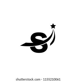Letter S Star Logo Vector Stock Vector (Royalty Free) 1155210061 ...