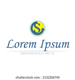Letter S Themed Concept Design Stock Vector (Royalty Free) 2132206745 ...