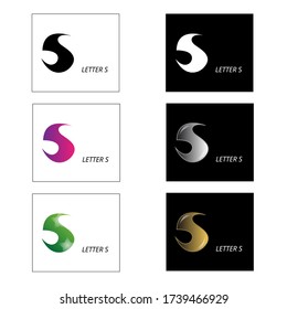 Letter S Vector Graphics Stock Vector (Royalty Free) 1739466929 ...