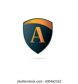 Letter Shield Logo Icon Design Template Stock Vector (Royalty Free ...