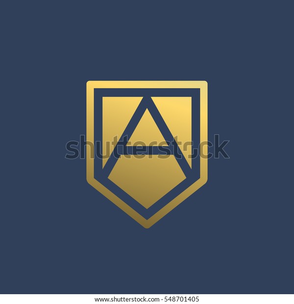 Letter Shield Logo Icon Design Template Stock Vector (Royalty Free ...