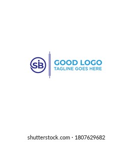 Letter Sib Initial Logo Design Inspiration Stock Vector (Royalty Free ...