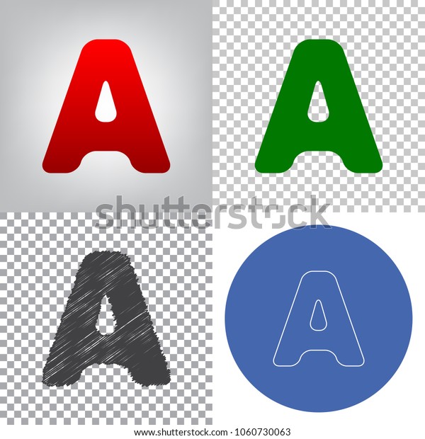 Letter Sign Design Template Element Vector Stock Vector (Royalty Free ...