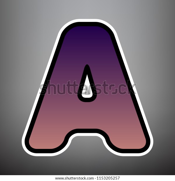 Letter Sign Design Template Element Vector Stock Vector (Royalty Free ...