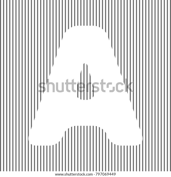 Letter Sign Design Template Element Vector Stock Vector (Royalty Free ...