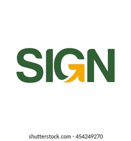 Letter Sign Logo Vector Stock Vector (Royalty Free) 454249270 ...