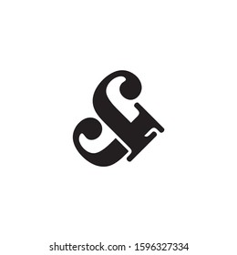 Srs Original Monogram Logo Design Stock Illustration 1655009086