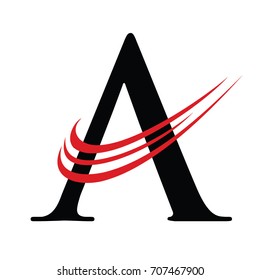 Letter Slash Logo Letter Checklist Logo: vector de stock (libre de ...