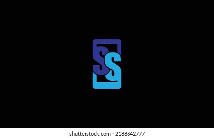 Letter Ss Logo Alphabet Ss Logo Stock Vector (Royalty Free) 2188842777 ...