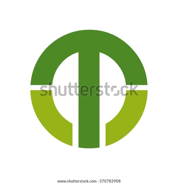 Letter T Circle Logo Vector Stock Vector (Royalty Free) 370782908 ...