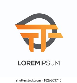 Letter T F Logo Vector Design Stock Vector (Royalty Free) 1826203745 ...