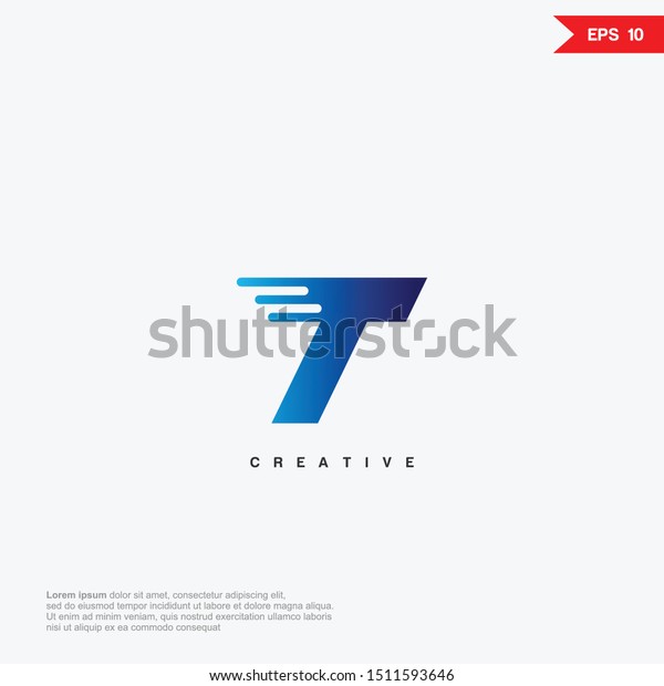 Letter T Fast Tech Logo Icon Stock Vector (Royalty Free) 1511593646 ...
