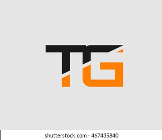 Letter T G Logo Template Stock Vector (Royalty Free) 467435840 ...