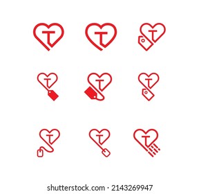 18,098 T heart logo Images, Stock Photos & Vectors | Shutterstock