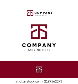 Letter T Home Logo Design Your Stock Vector (Royalty Free) 2199562273 ...