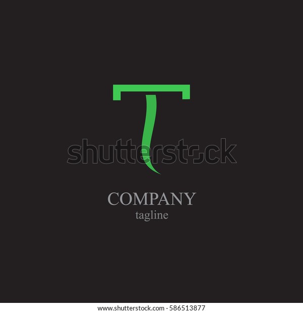 Letter T Logo Company Vector Illustration Stock Vector (Royalty Free ...