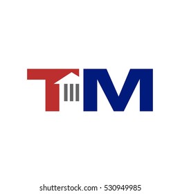 Letter T M Logo Vector Stock Vector (Royalty Free) 530949985 | Shutterstock