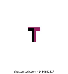 Letter T New Logo Vector Stock Vector (Royalty Free) 1464661817 ...