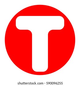 Letter T Sign Design Template Element Stock Vector (Royalty Free ...