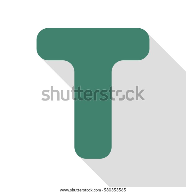 Letter T Sign Design Template Element Stock Vector (Royalty Free ...