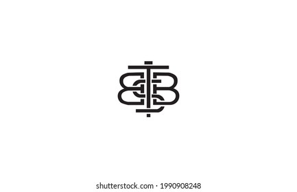 Letter Tbsb Logo Design Bstb Vector Stock Vector (Royalty Free ...