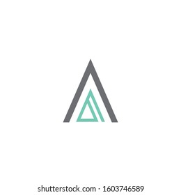 Letter Template Vector Icon Illustration Design Stock Vector (Royalty ...