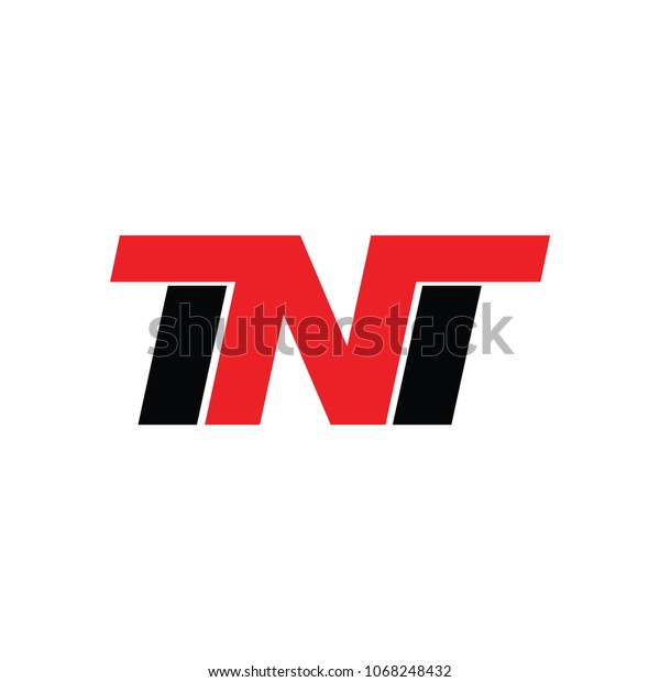 Letter Tnt Logo Stock Vector (Royalty Free) 1068248432 | Shutterstock