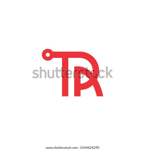 Letter Tpa Logo Design Tech Vector Stock Vector (Royalty Free ...