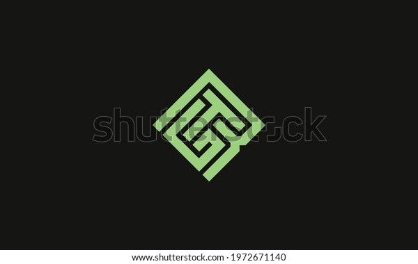 Letter Trg Logo Logo Concept Stock Vector (Royalty Free) 1972671140 ...