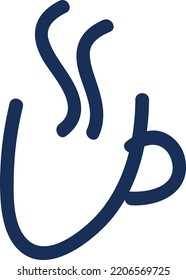 Letter U Coffee Cafe Logo Stock Vector (Royalty Free) 2206569725 ...