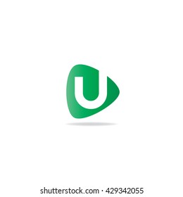 Letter U Logo Icon Design Template Stock Vector (Royalty Free ...