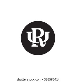 Initial Letter Pf Lowercase Logo Black: vector de stock (libre de ...