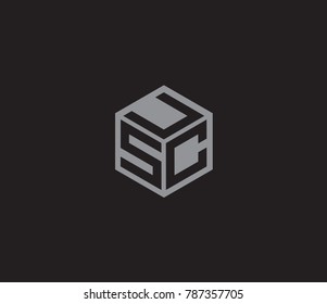 Letter Scc Logo Template Stock Vector (Royalty Free) 787685581 ...