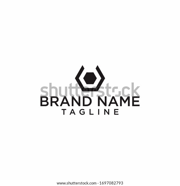 Letter U Tech Logo Design Stock Vector (Royalty Free) 1697082793