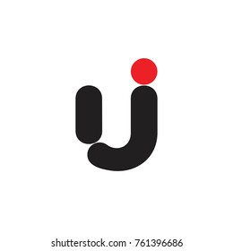 Letter Uj Joint Design Logo Vector Stock Vector (Royalty Free ...