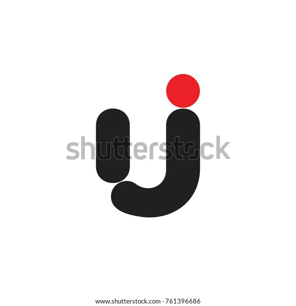 Letter Uj Joint Design Logo Vector Stock Vector (Royalty Free ...