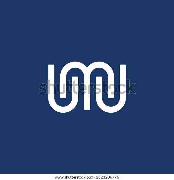 Letter Umu Logo Icon Template Vector 스톡 벡터(로열티 프리) 1623206776 ...