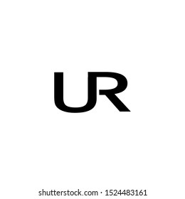 Letter Ur New Logo Vector Stock Vector (Royalty Free) 1524483161 ...