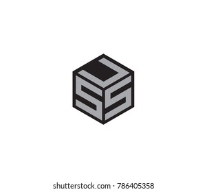 Letter Uss Logo Three Letter Icon Stock Vector (Royalty Free) 786405358 ...
