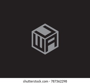 Letter Uwa Logo Template Stock Vector (Royalty Free) 787362298 ...