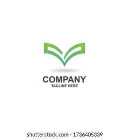 858 V book logo Images, Stock Photos & Vectors | Shutterstock