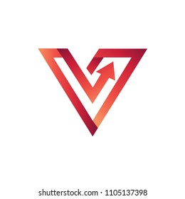 5,970 V arrow logo Images, Stock Photos & Vectors | Shutterstock