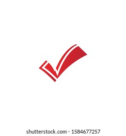 Letter V Check Mark Logo Icon Stock Vector (Royalty Free) 1584677257 ...