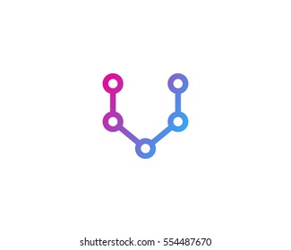 Colorful Vector Logo Design Template Icon Stock Vector (Royalty Free ...